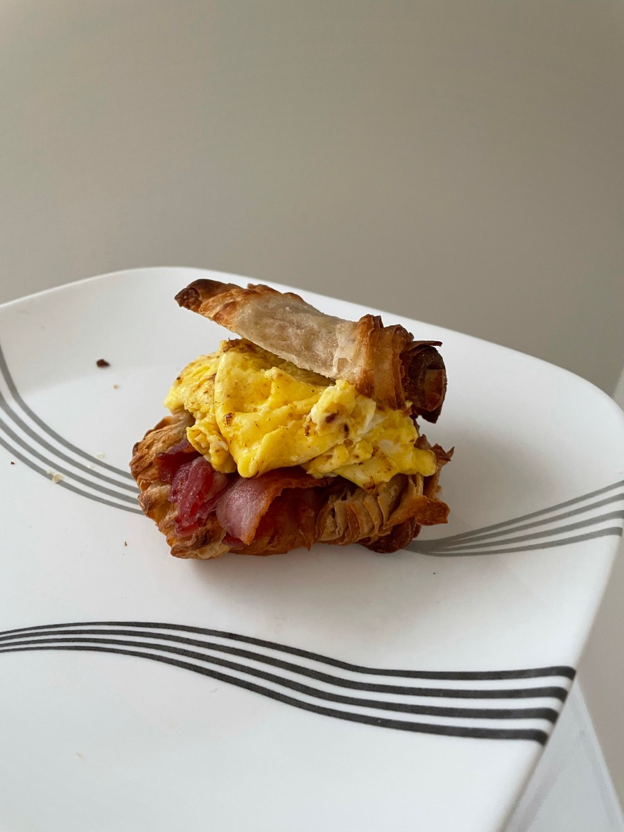 Croissant Breakfast Sandwiches – Hangry Hannah