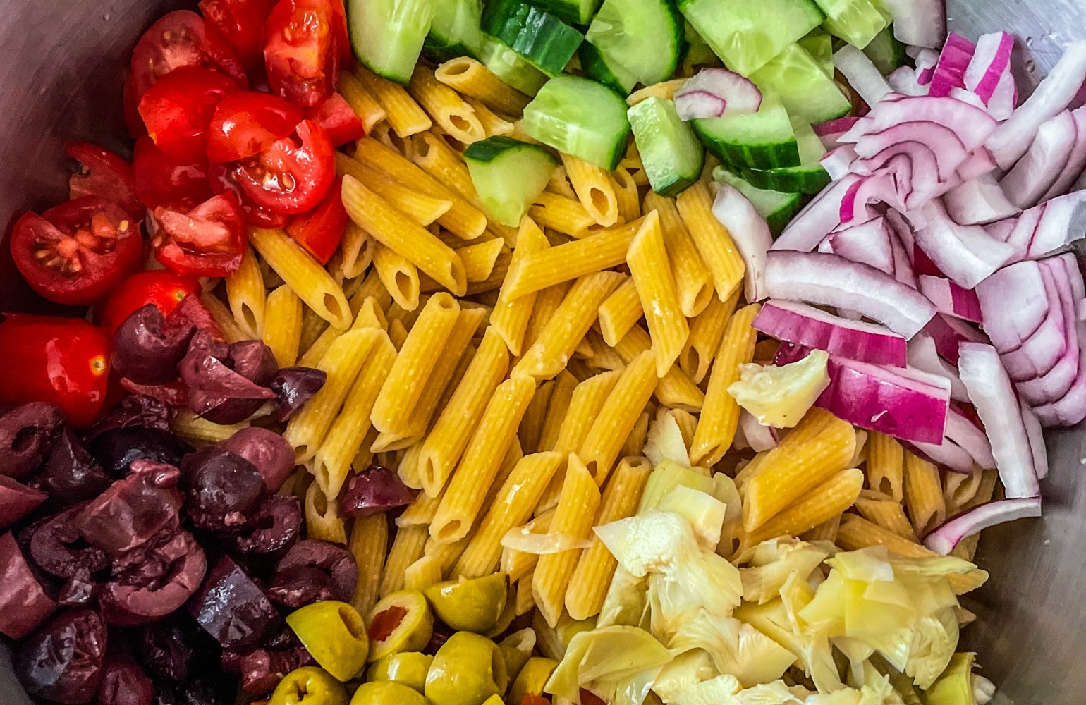 Mediterranean Pasta Salad – Hangry Hannah