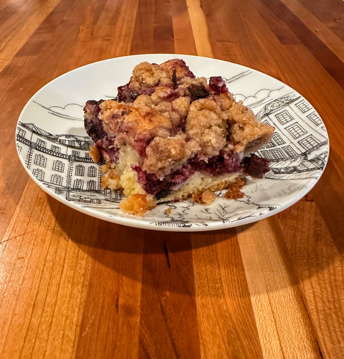 Sour Cherry Crumb Cake – Hangry Hannah