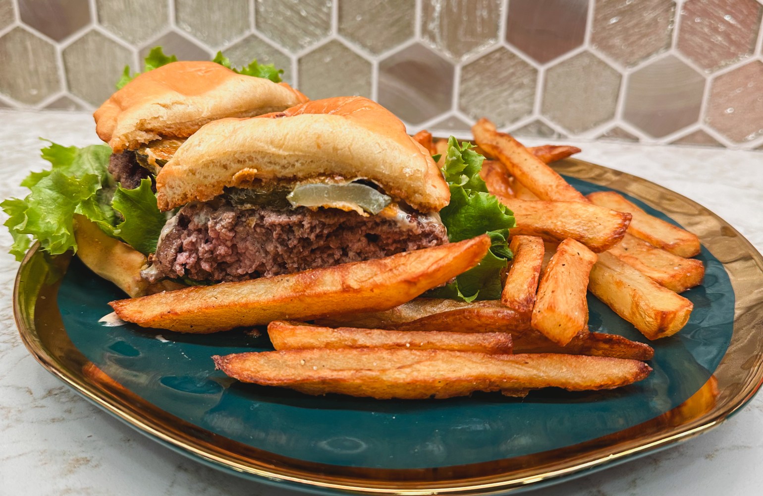 “Pickle My Funny Bone” Burger – Hangry Hannah