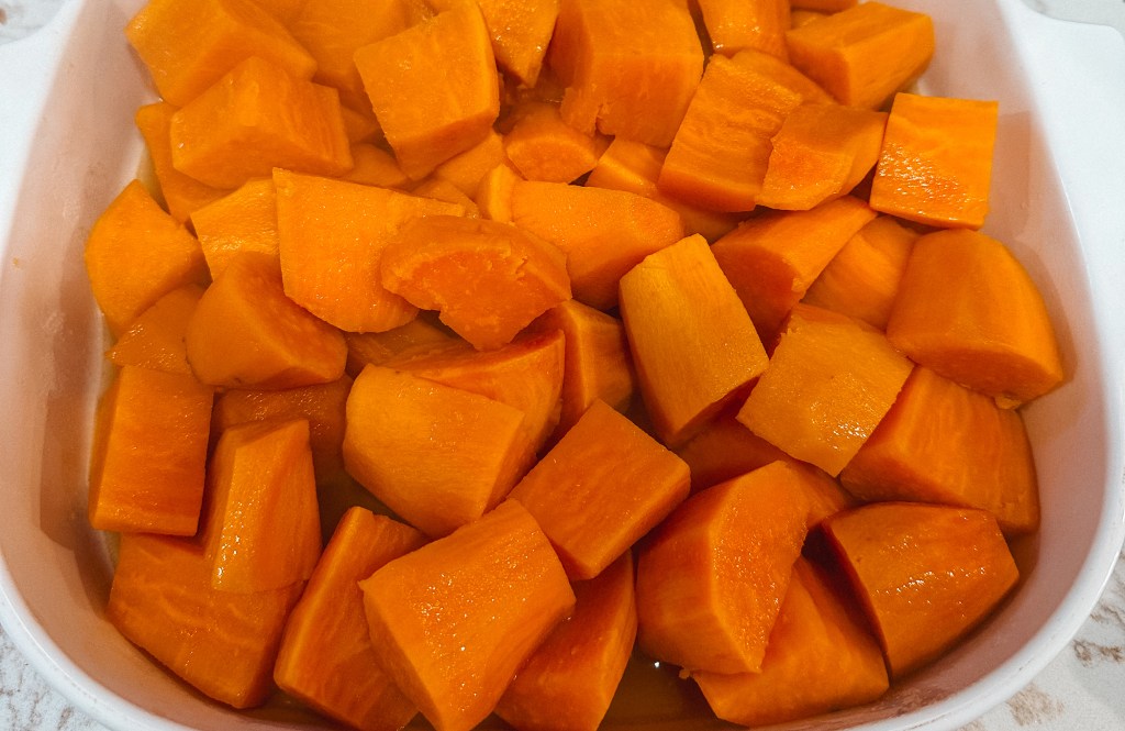 Anthony Bourdain’s Candied Sweet Potatoes – Hangry Hannah