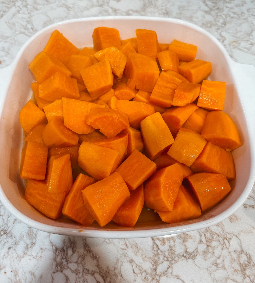 Anthony Bourdain’s Candied Sweet Potatoes – Hangry Hannah